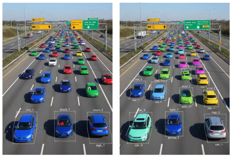 Semantic Segmentation vs Instance Segmentation